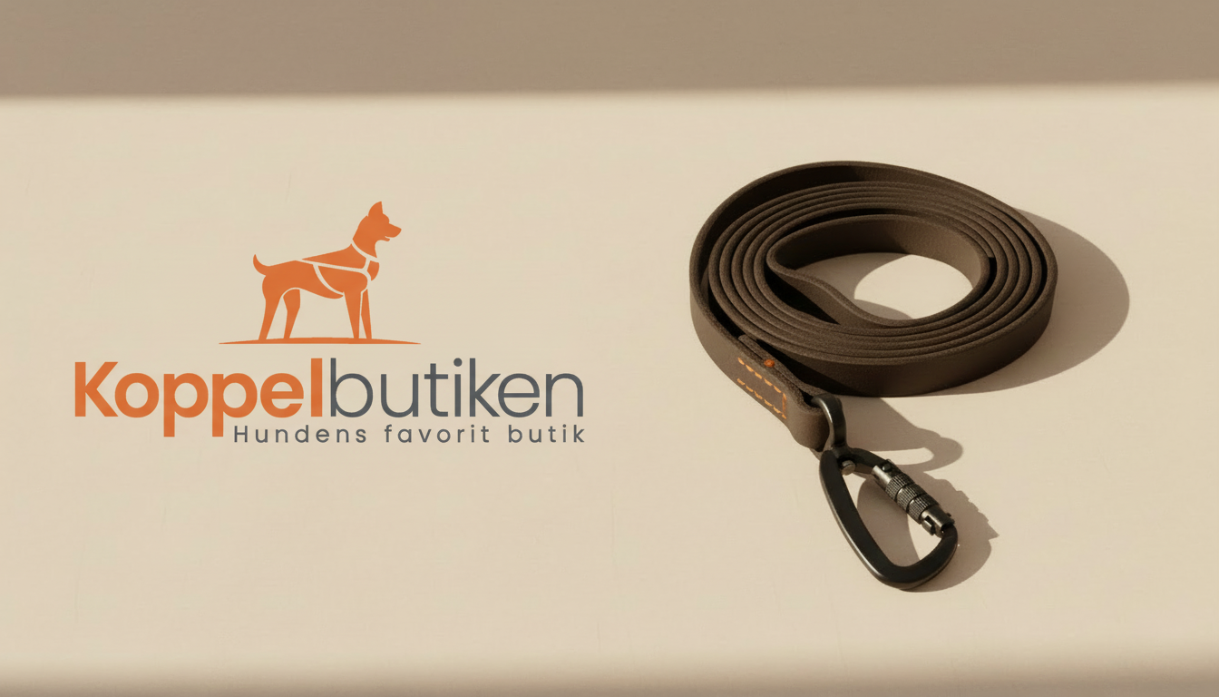 Koppelbutiken – Handgjorda Läderkoppel för Hund | Svensk Design
